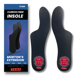 Morton's Extension Orthotic Carbon Fiber Insole – Tega Design